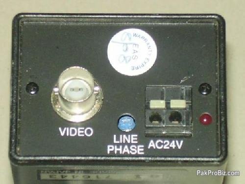Security Camera CCD based B/W with Lense for Distanced Focus. Easy to ...